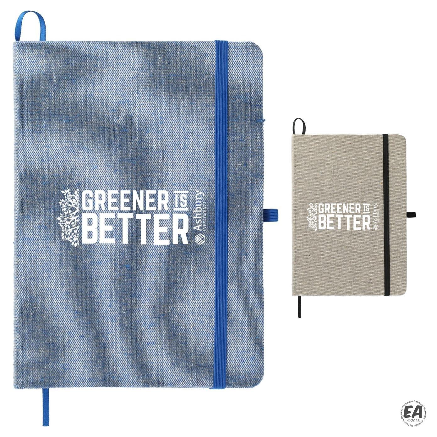 Promotional Recycled Cotton Bound Notebook 5x7 | Branded Notebooks ...