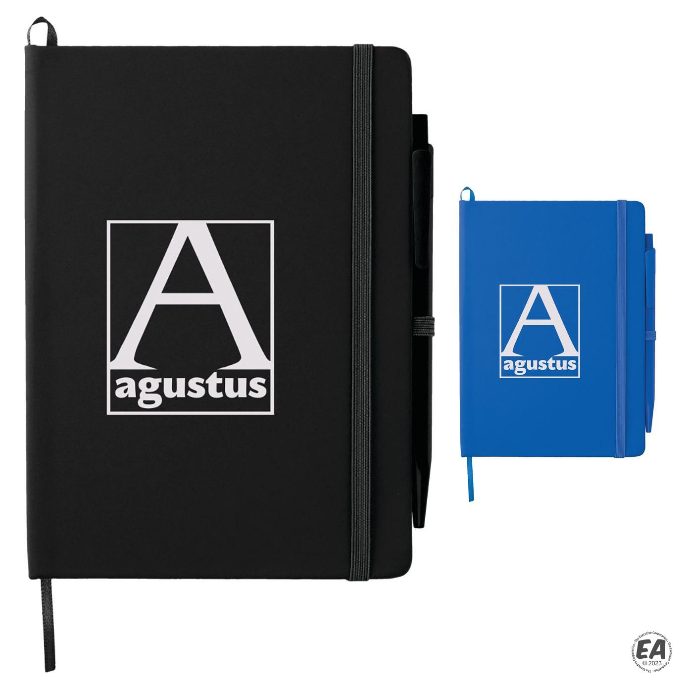 Promotional Prime Notebook with Pen 5x7 | Customized Notebook Pen ...