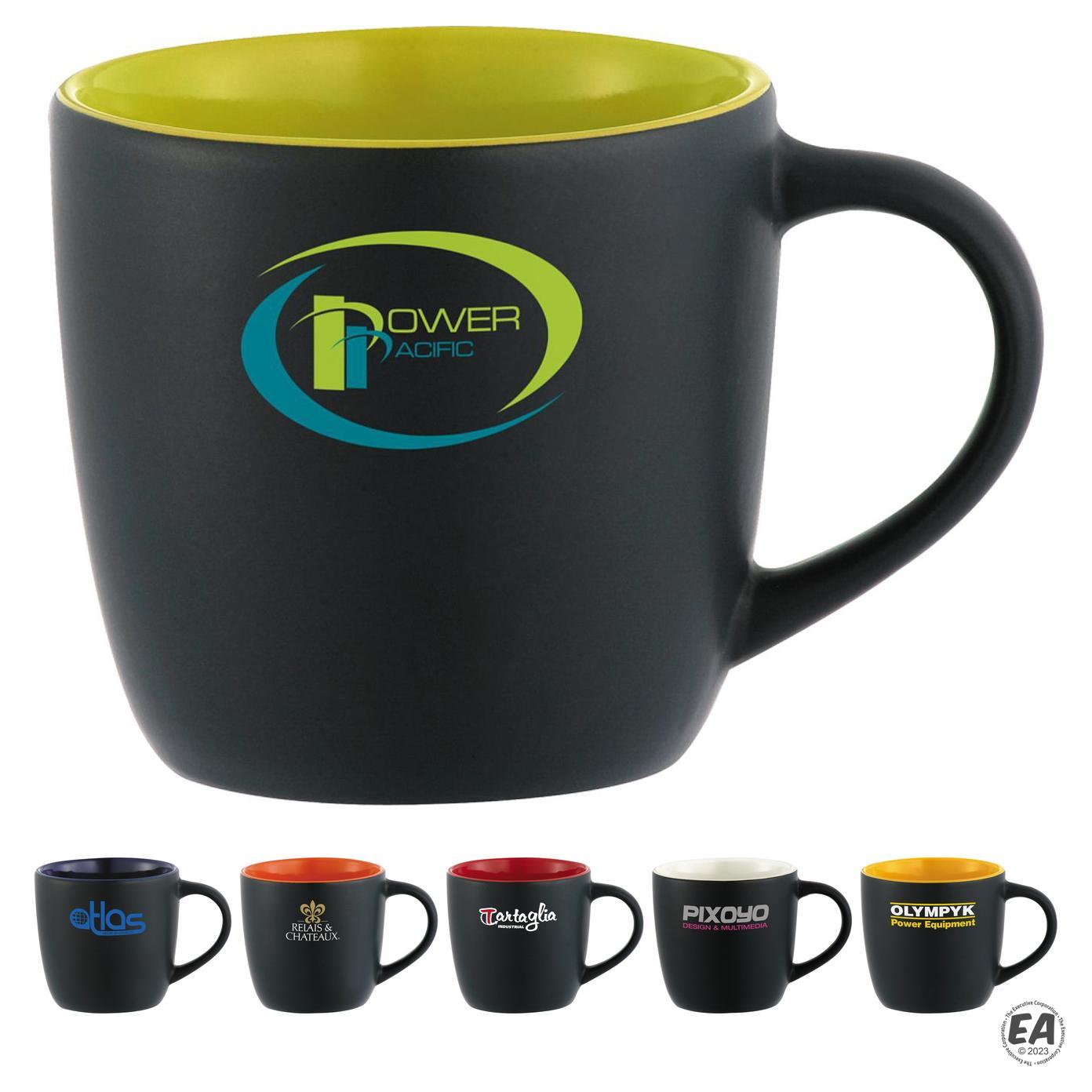 Promotional Riviera 11 oz Electric Mug | Customized Cafe Coffee Mugs ...