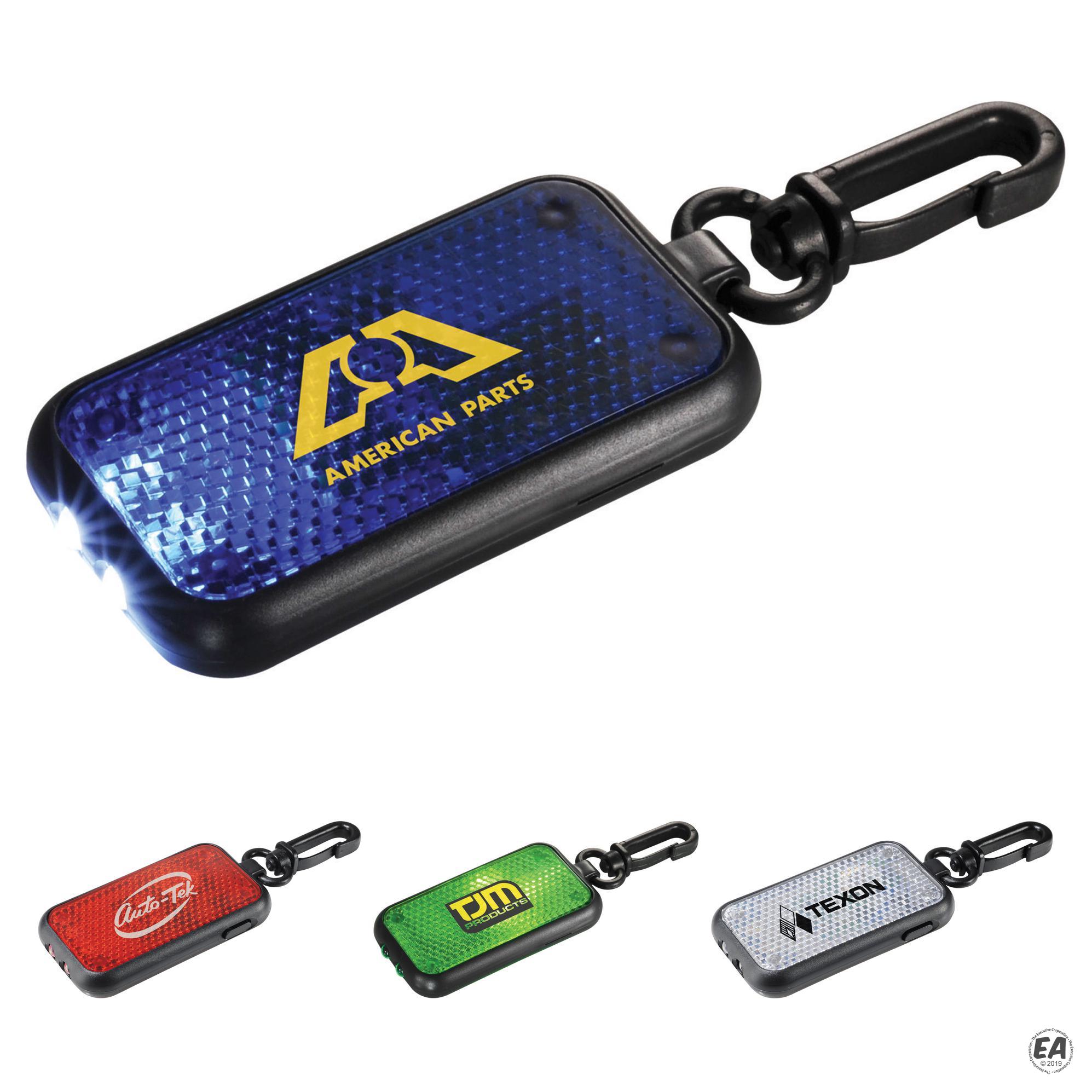 Customized Rectangular Reflector Light | Promotional Safety Walking ...