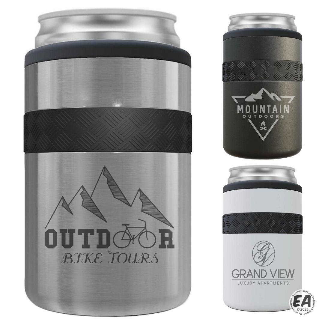 Customized Elemental 12 oz Recess Regular Can Cooler | Promotional Can ...