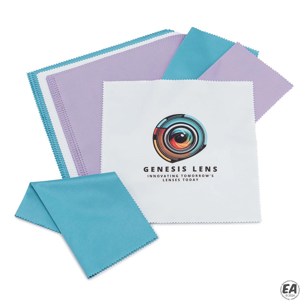 Branded Microfiber Silk Cloth 8x8 | Promotional Microfiber Cloths ...