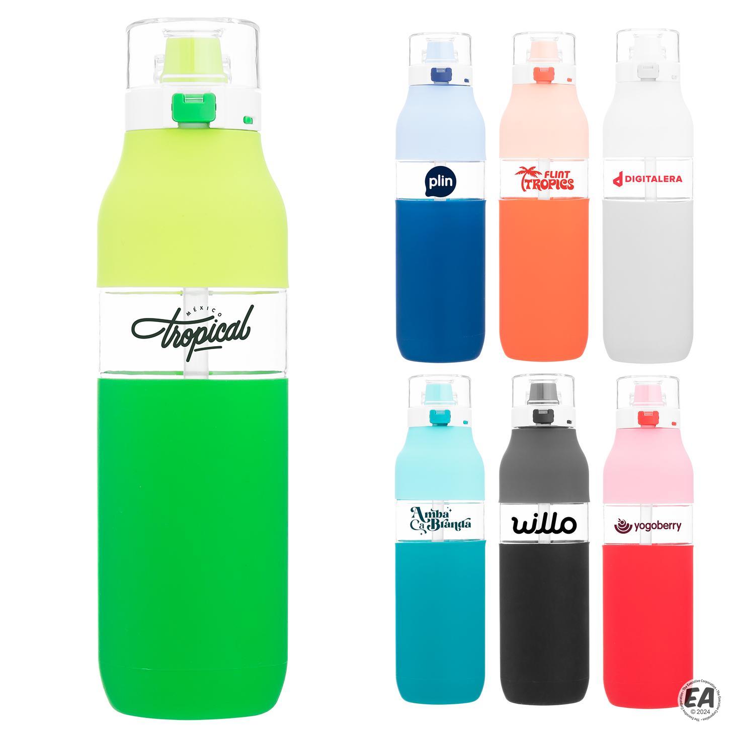 Promotional 25 oz H2Go Void Push Button Lid Bottle | Branded Water ...