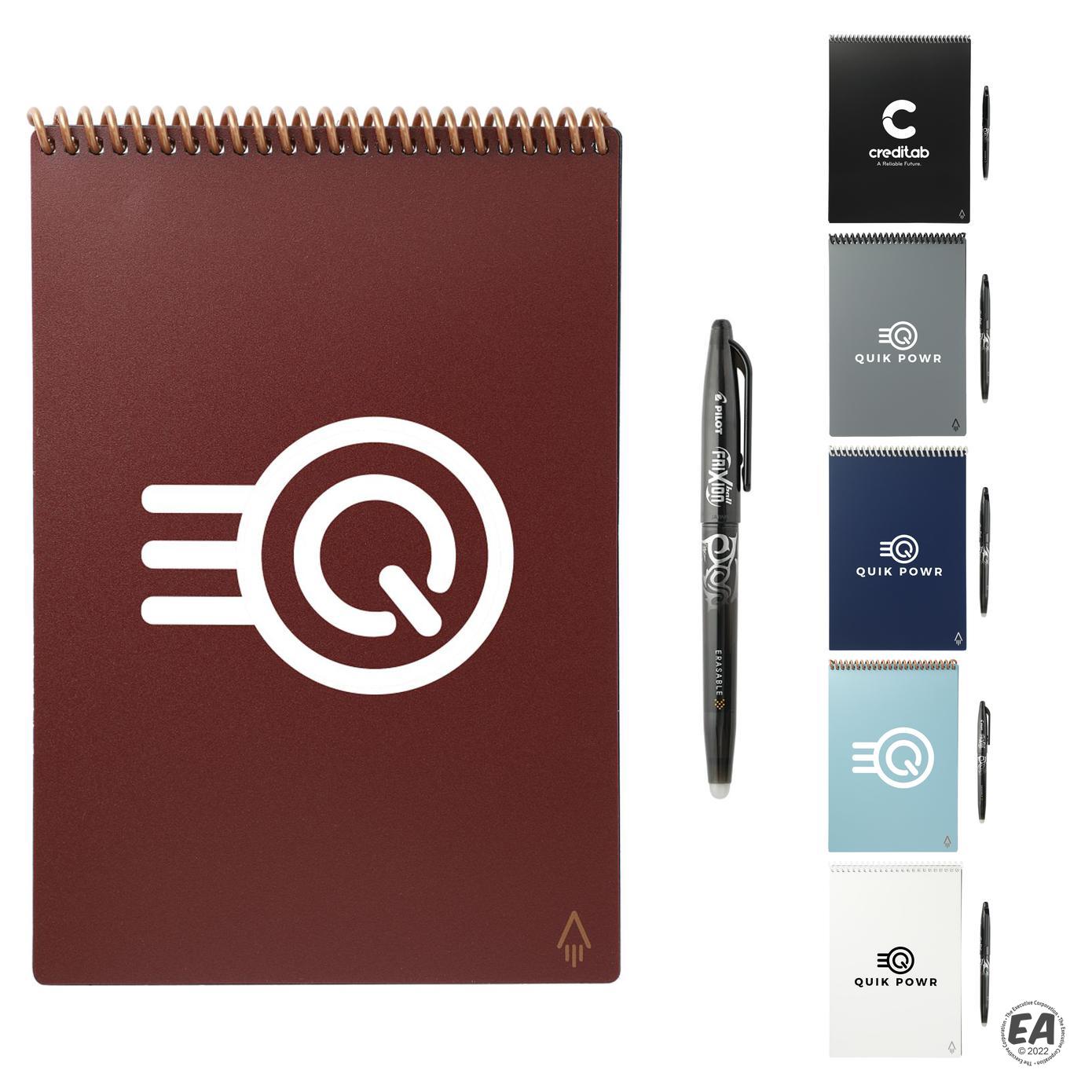 Promotional RocketBook Executive Flip Notebook | Custom Notebook Pen ...