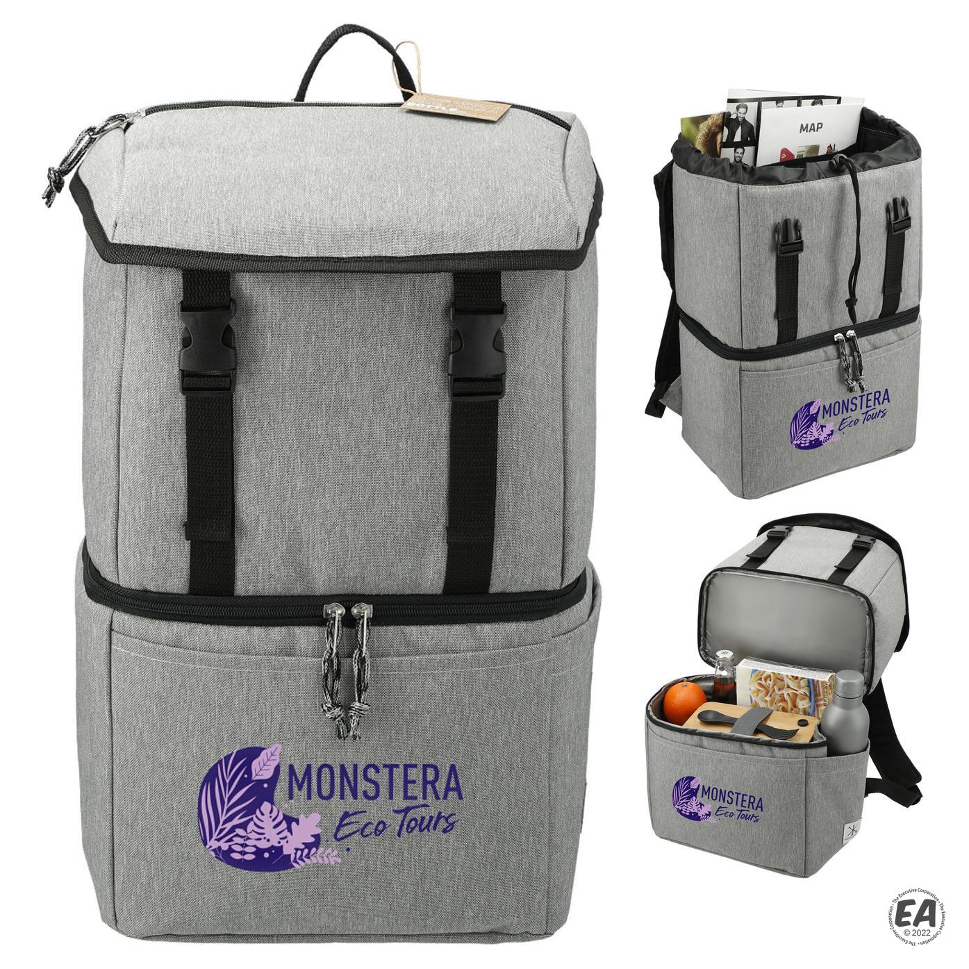 Customized Merchant & Craft Revive Recycled Backpack Cooler ...