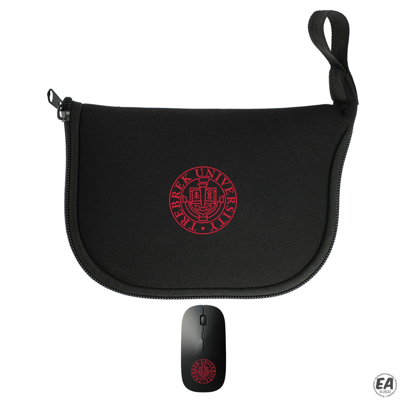 Customized Accel Portable Wireless Mouse and Pad | Promotional Computer ...