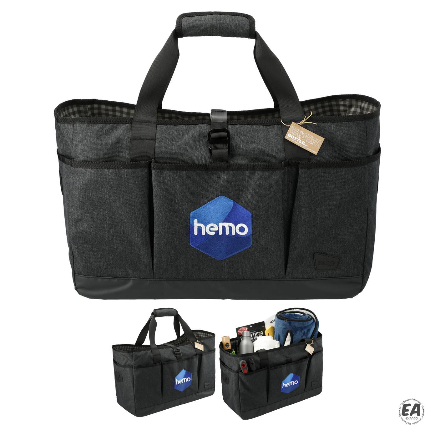 Custom Field & Co. Fireside Eco Utility Tote Bag | Customized ...