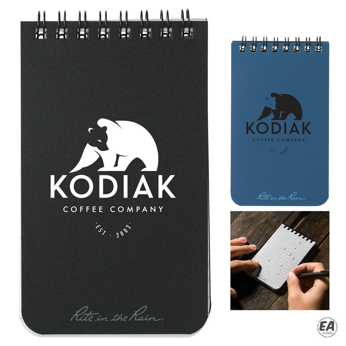 Customized Rite in the Rain Top Spiral Notebook 3x5 | Promotional ...