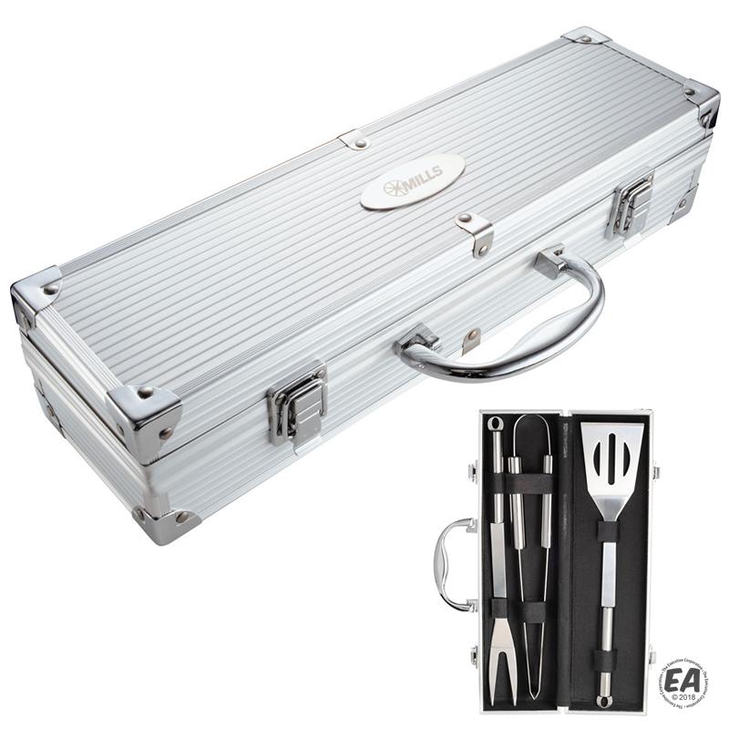 Customized Grill Master 3pc BBQ Set | Branded BBQ Sets | Promotional ...