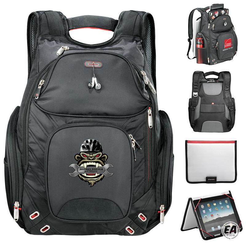 Custom elleven Amped Checkpoint-Friendly Compu-Backpack | Customized ...