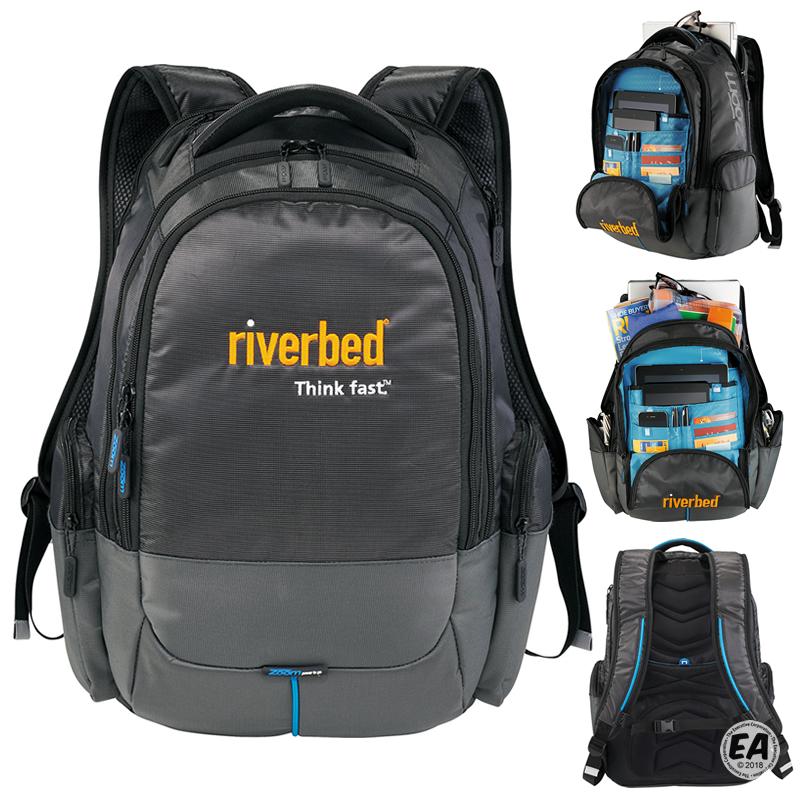 Promotional Zoom Power2Go Checkpoint-Friendly Computer Backpack ...