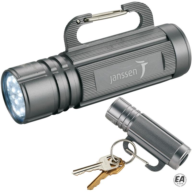 Customized High Sierra Carabiner Hook Flashlight | Custom LED ...