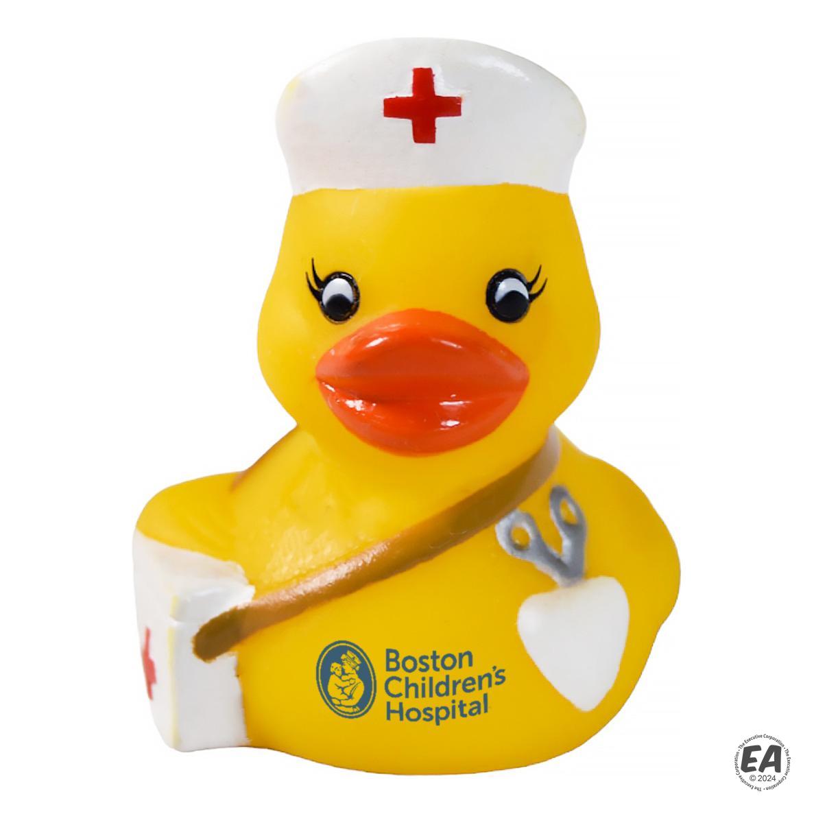Customized Mini Nurse Rubber Duck | Promotional Rubber Ducks | Branded ...