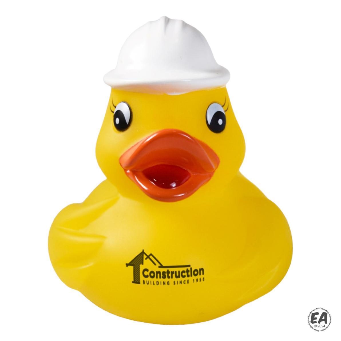 Promotional Construction Worker Rubber Duck | Customized Rubber Ducks ...