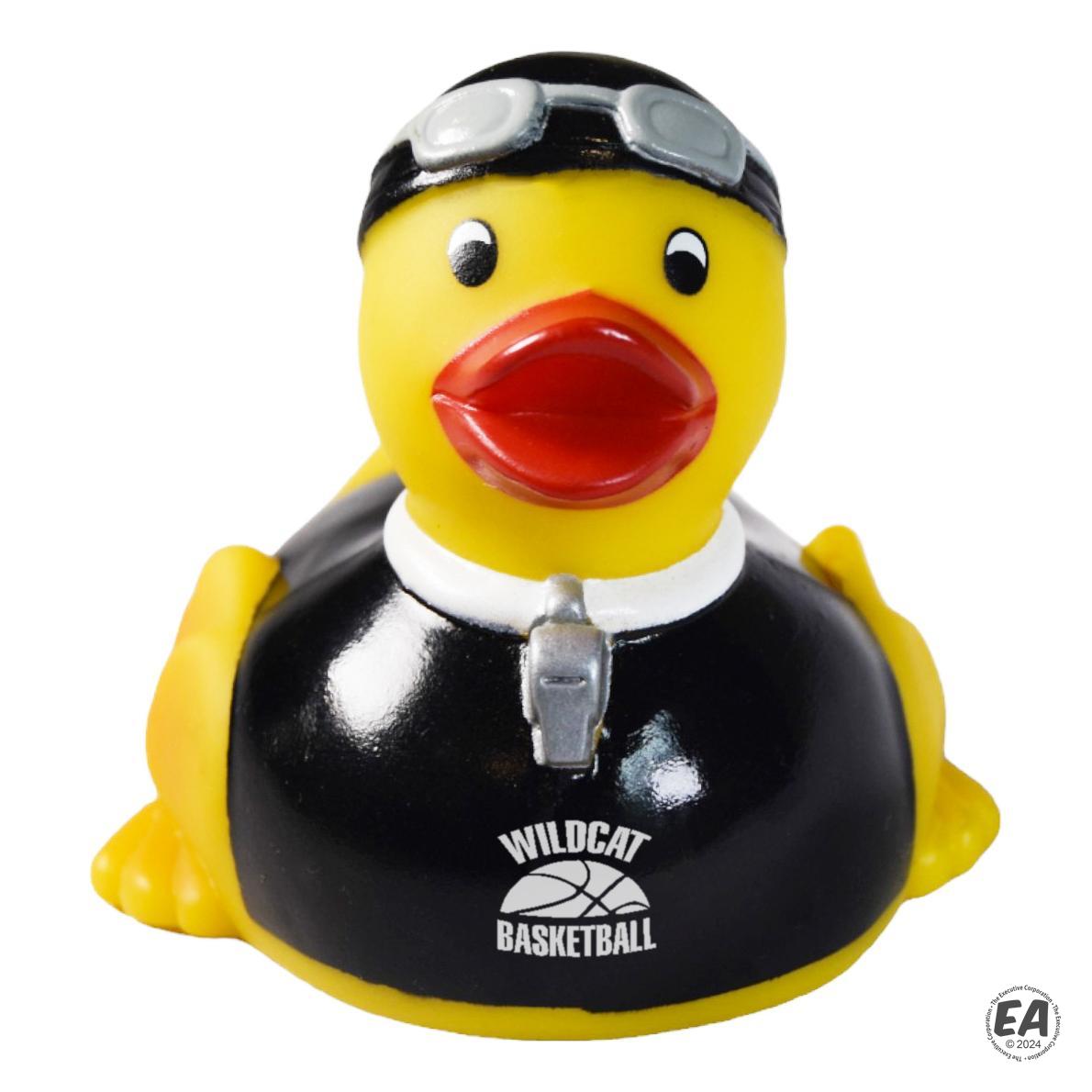 Customized Referee Rubber Duck with Solid Shirt | Custom Rubber Ducks ...