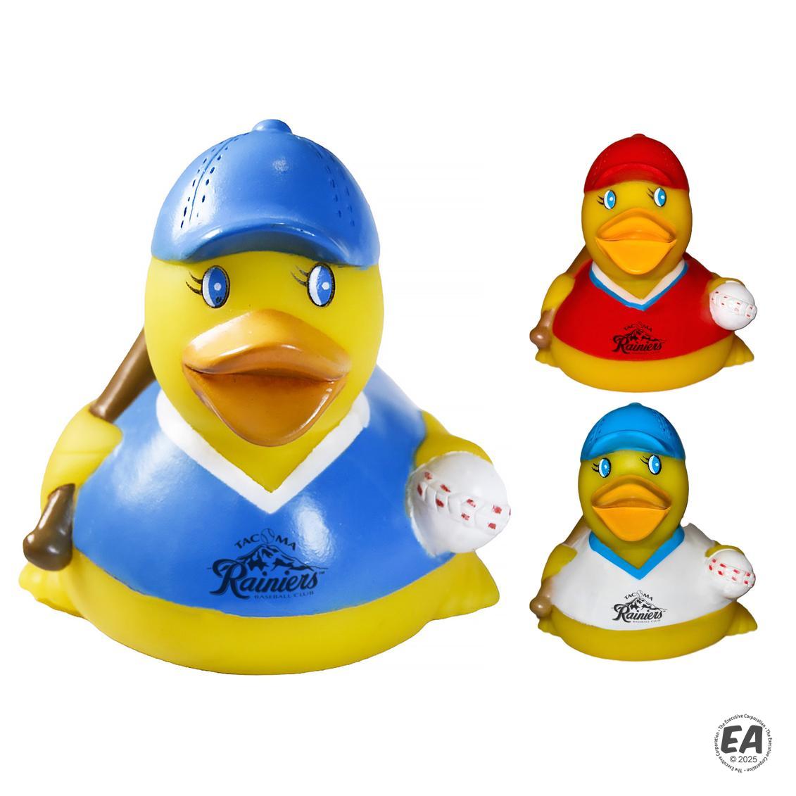 Promotional Baseball Rubber Duck | Custom Rubber Ducks | Customized ...