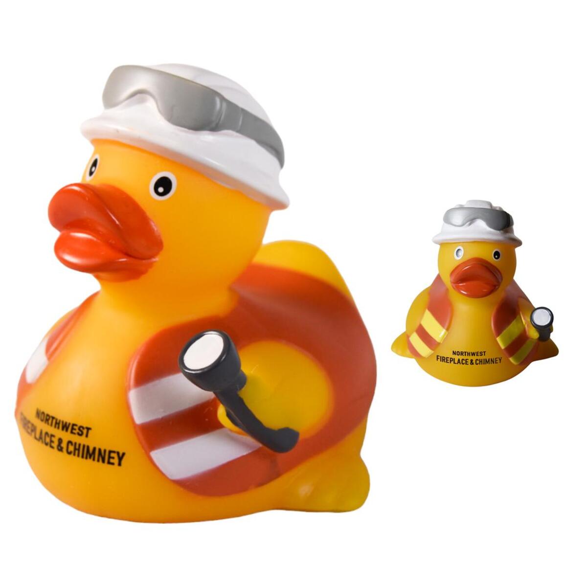 Branded Safety Official Rubber Duck | Custom Rubber Ducks | Promotional ...