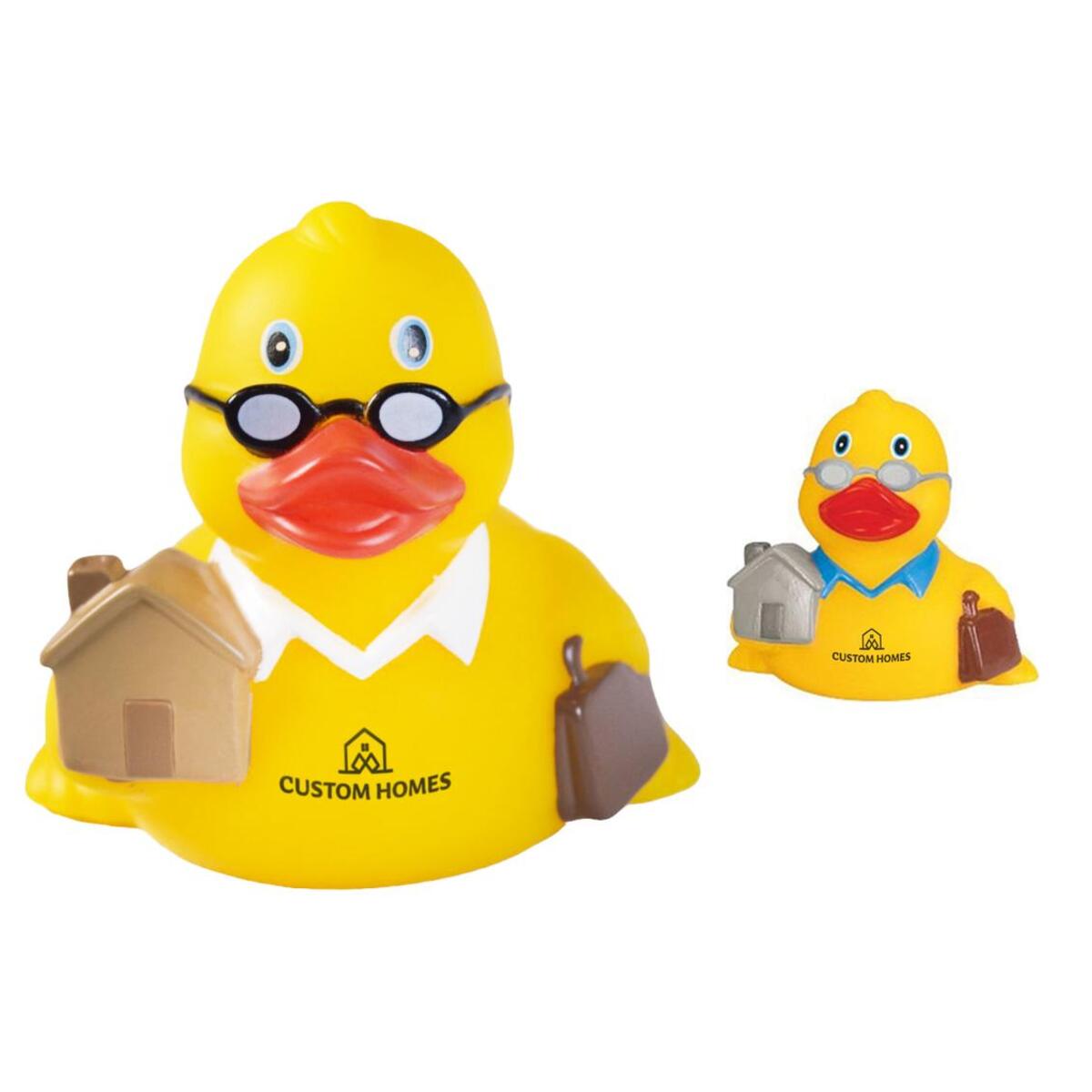 Custom Real Estate Rubber Duck | Customized Rubber Ducks | Promotional ...
