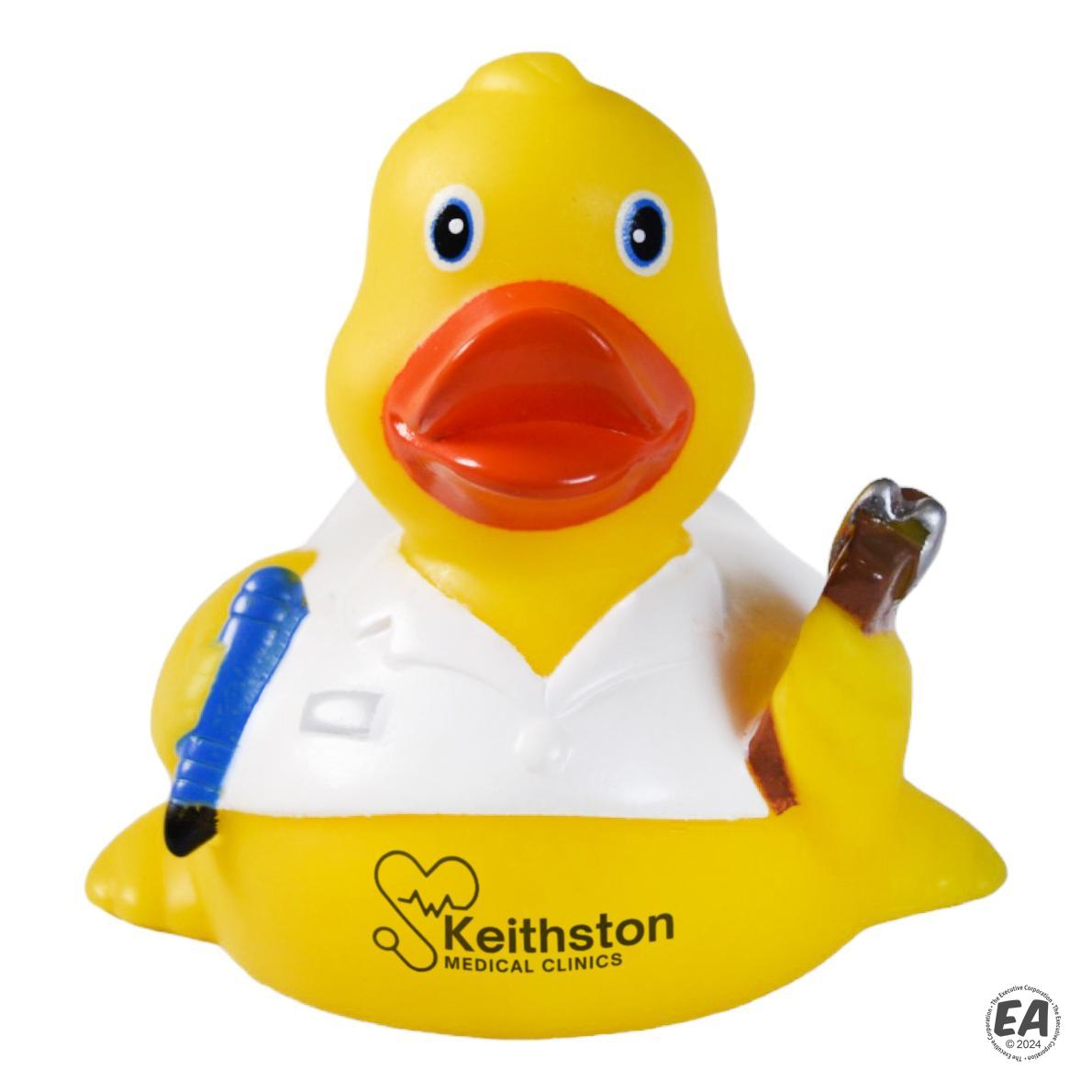 Custom Clinical Rubber Duck | Customized Rubber Ducks | Branded ...