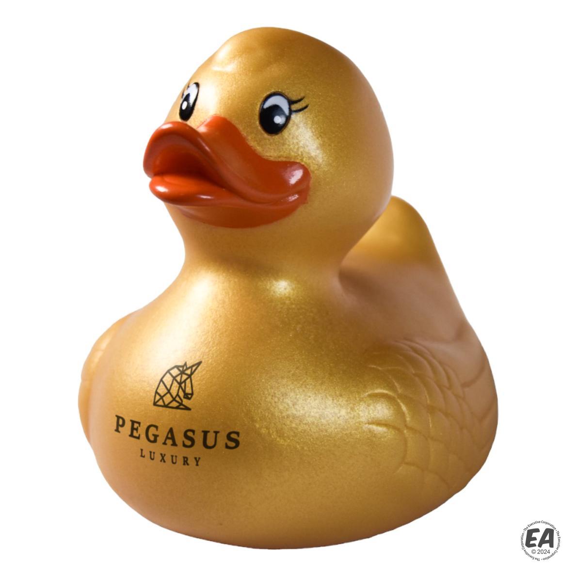 Promotional Golden Rubber Duck | Customized Rubber Ducks | Branded ...