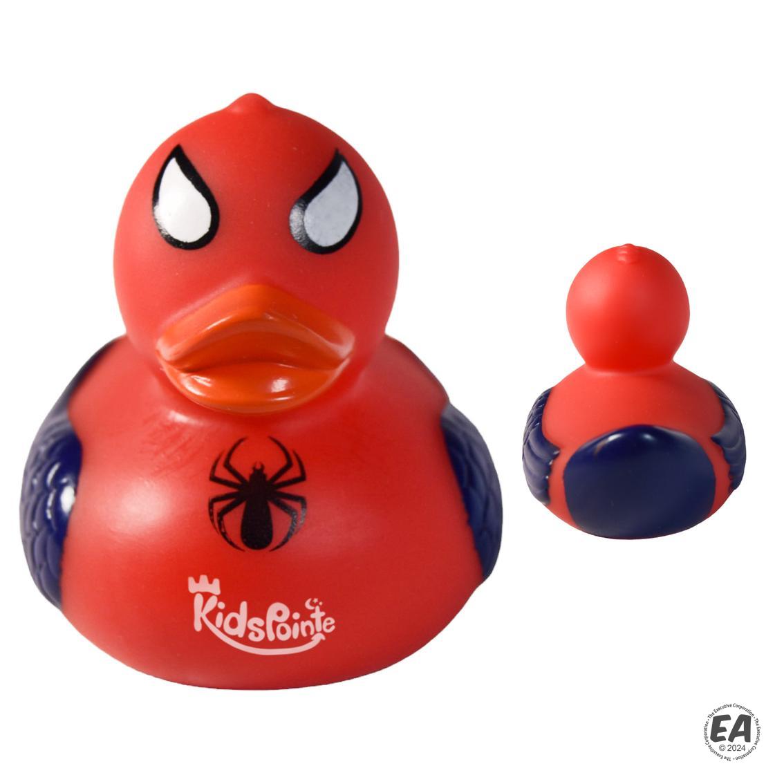 Customized Rubber Super Spider Duck | Custom Rubber Ducks | Branded ...