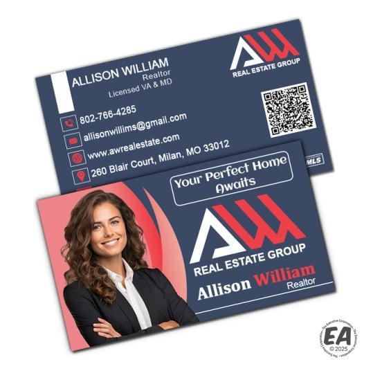 Custom 2x3.5 Business Card Magnets - Double Sided - Square Corners - 30 ...