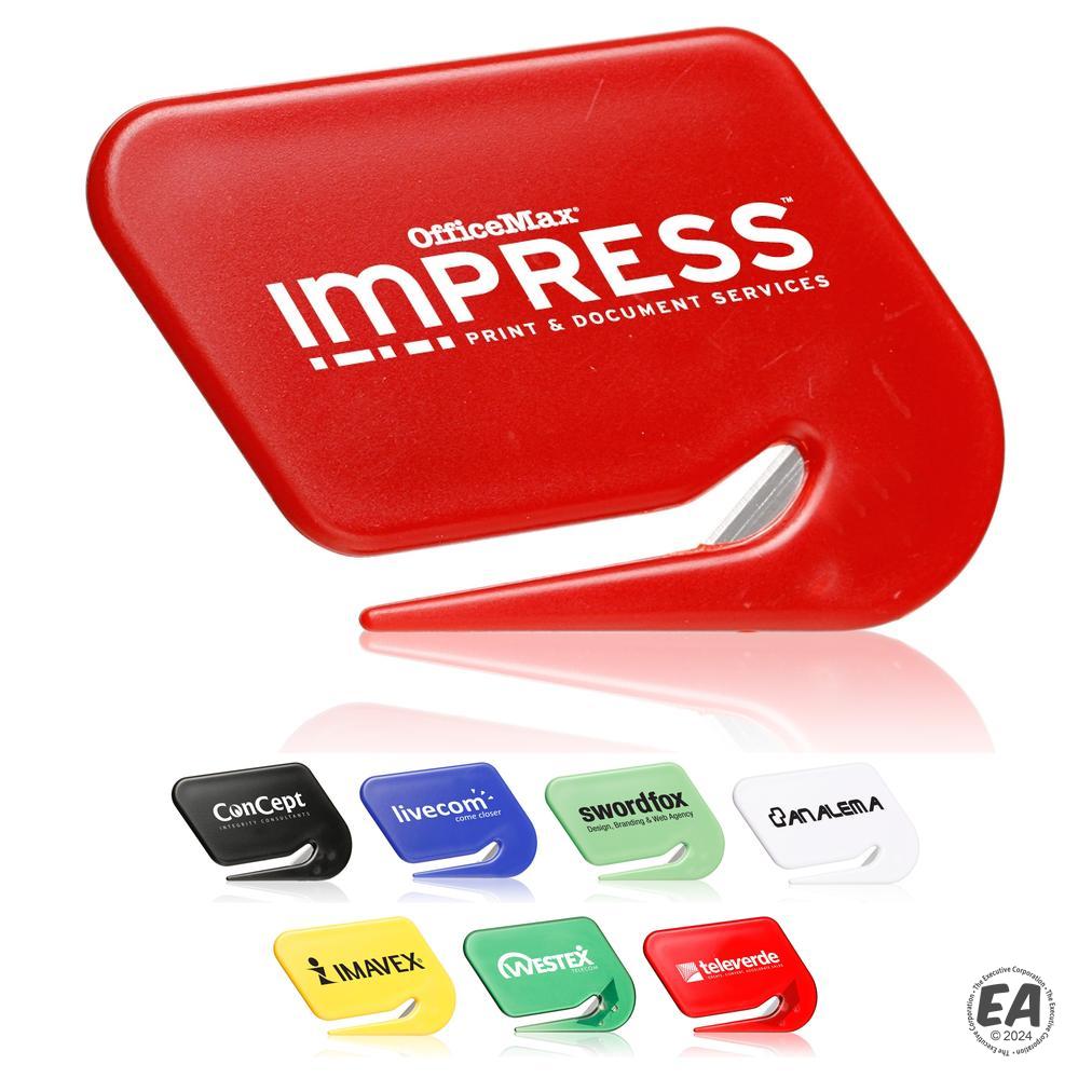 Promotional Translucent Plastic Letter Opener | Branded Letter Openers ...
