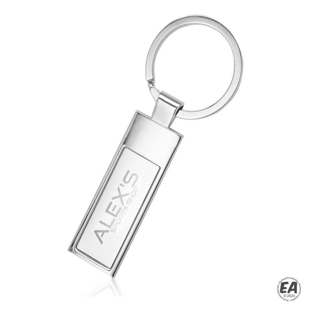 Customized Rectangular Keychain | Branded Keychains | Promotional ...