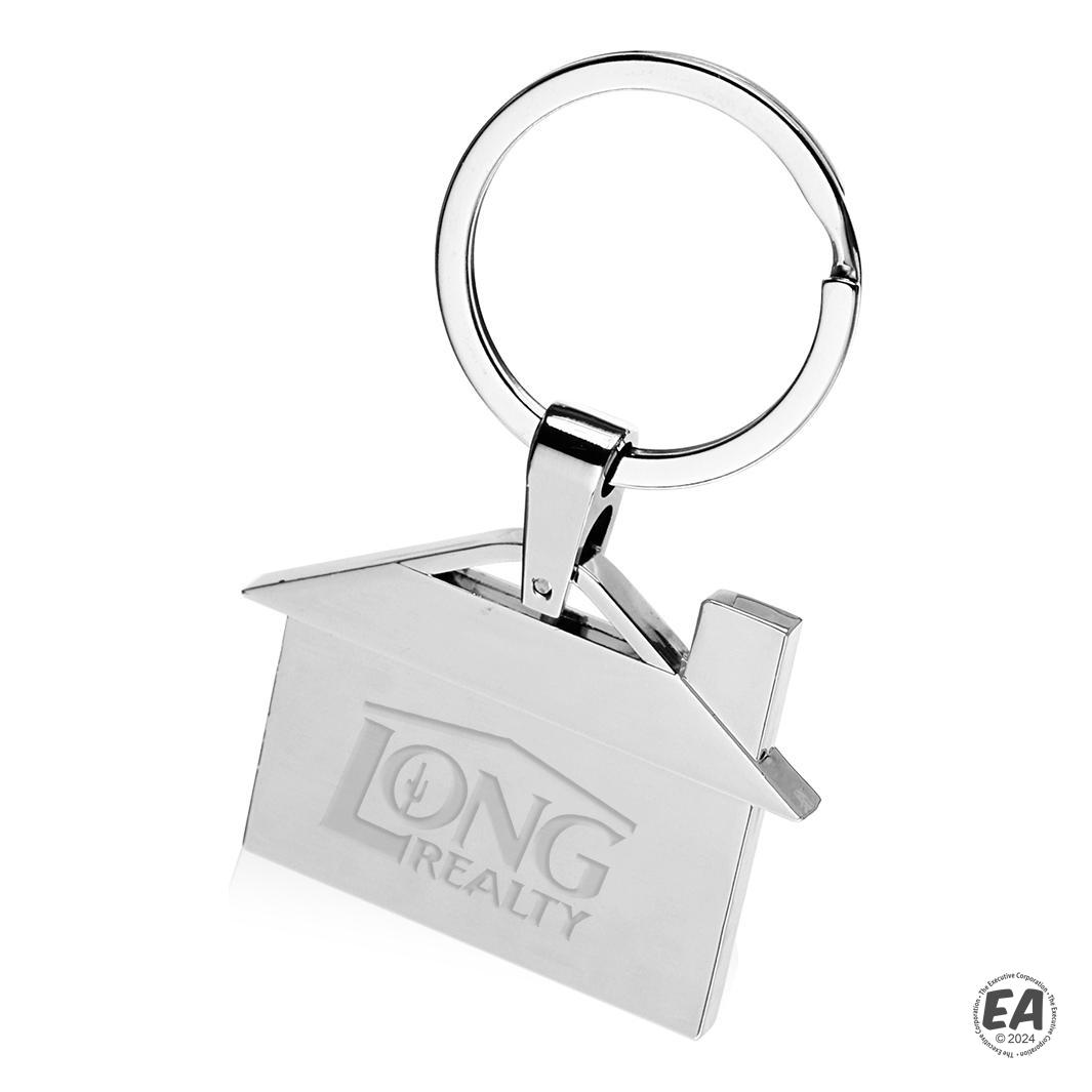 Customized House Shaped Metal Keychain | Branded Keychains ...