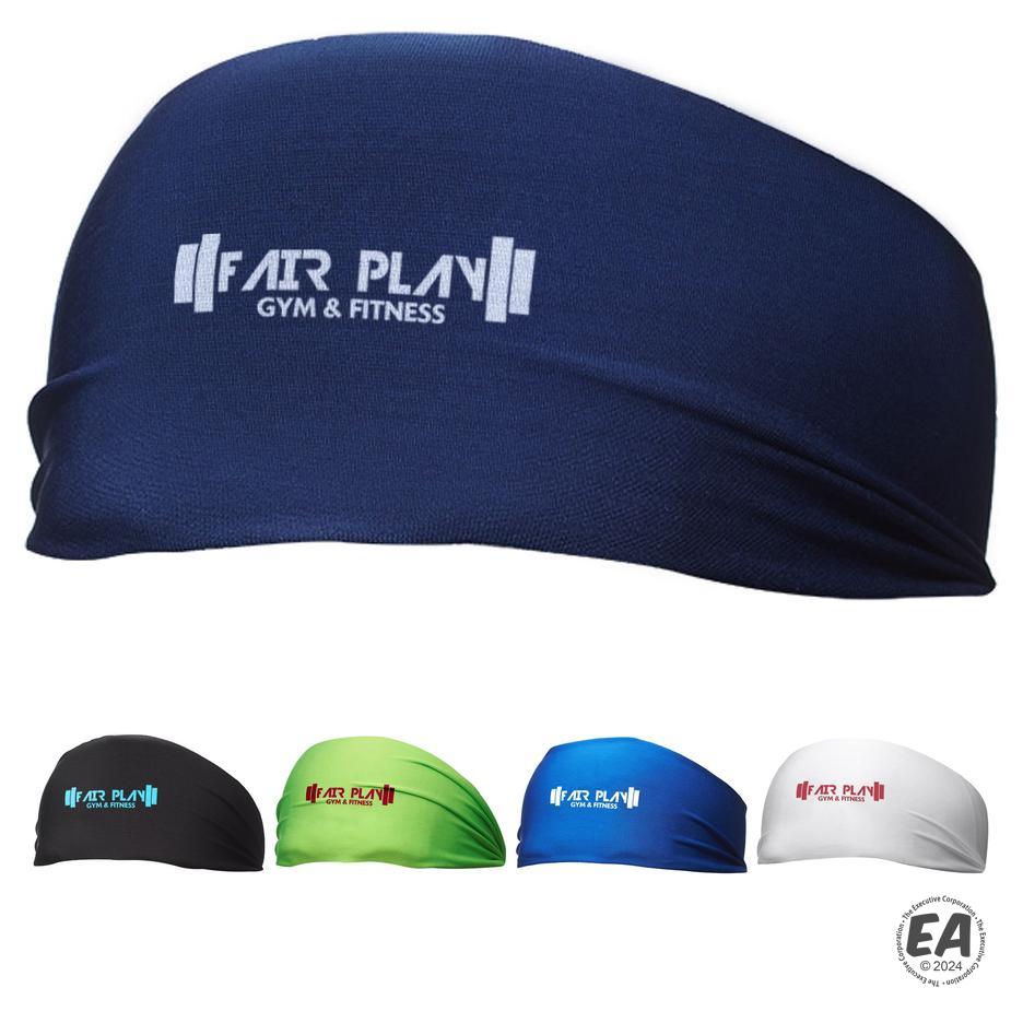 Branded Lycra Athletic Sports Headband | Customized Headbands ...