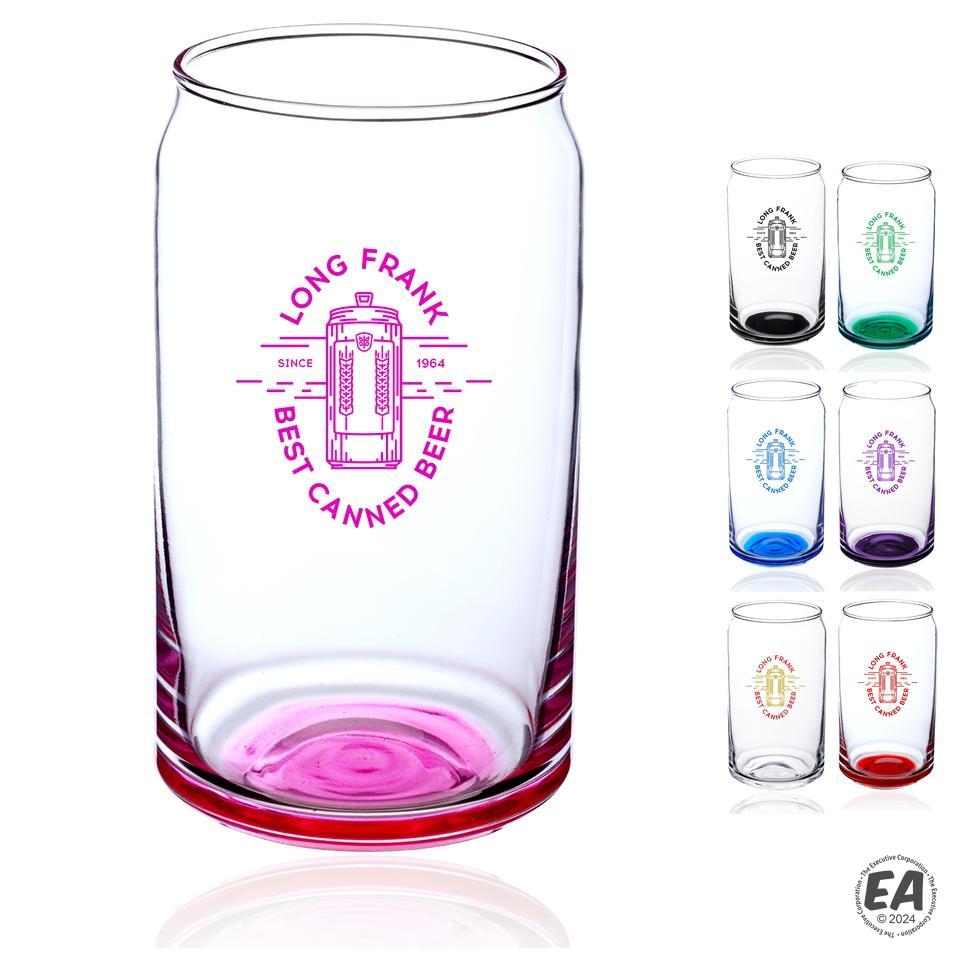 Branded 16 oz. ARC Can Shaped Beer Glass | Customized Pilsner Glasses ...