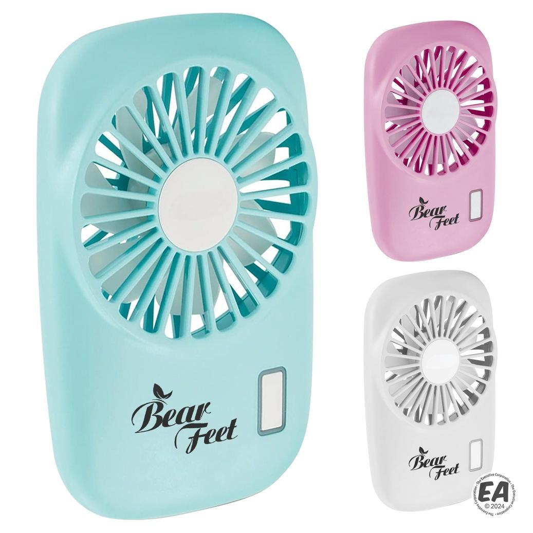 Promotional Powerful Personal Mini Rechargeable Cooling Fan | Custom ...