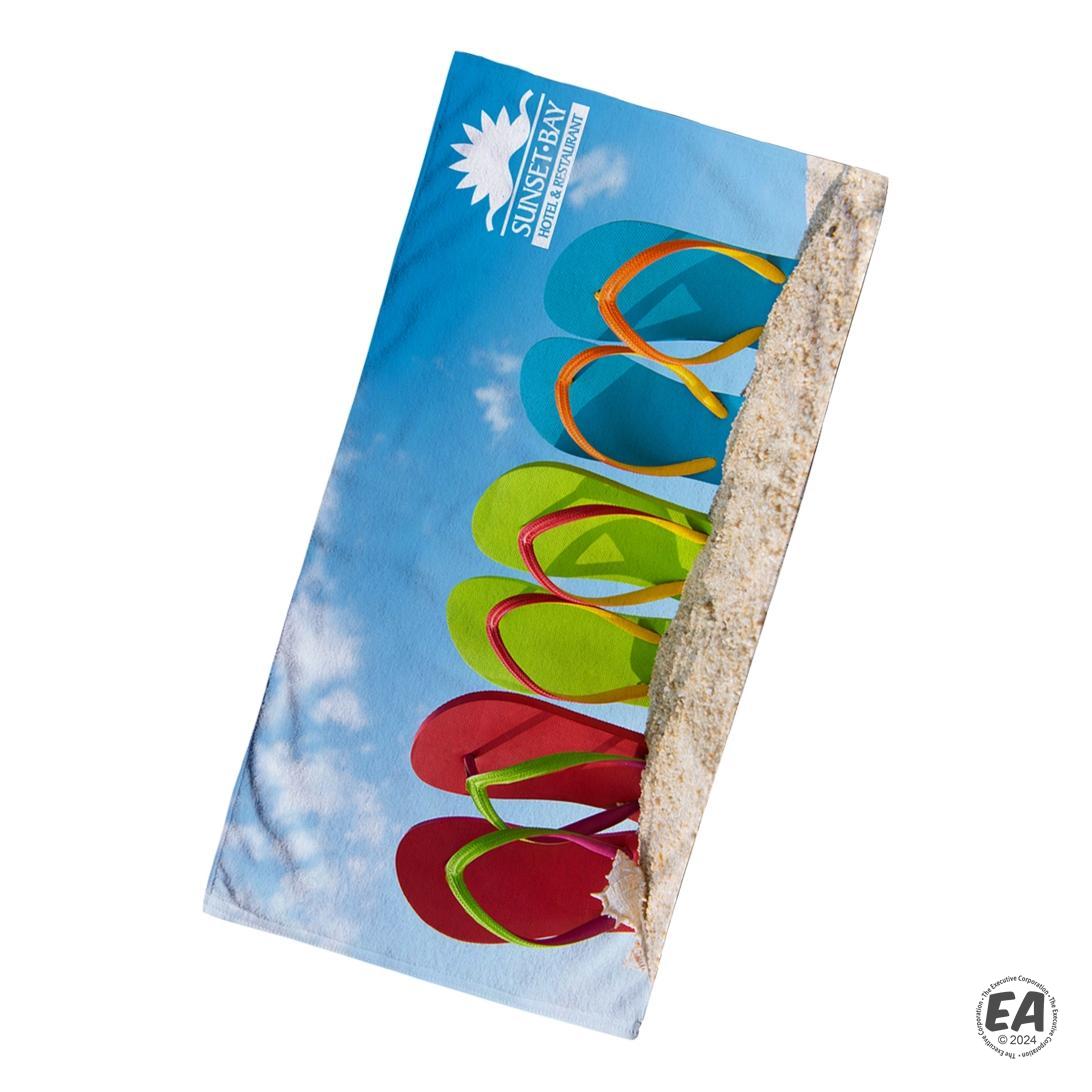 Customized Dye Sublimated Standard Beach Towel 60x30 | Branded Towels ...