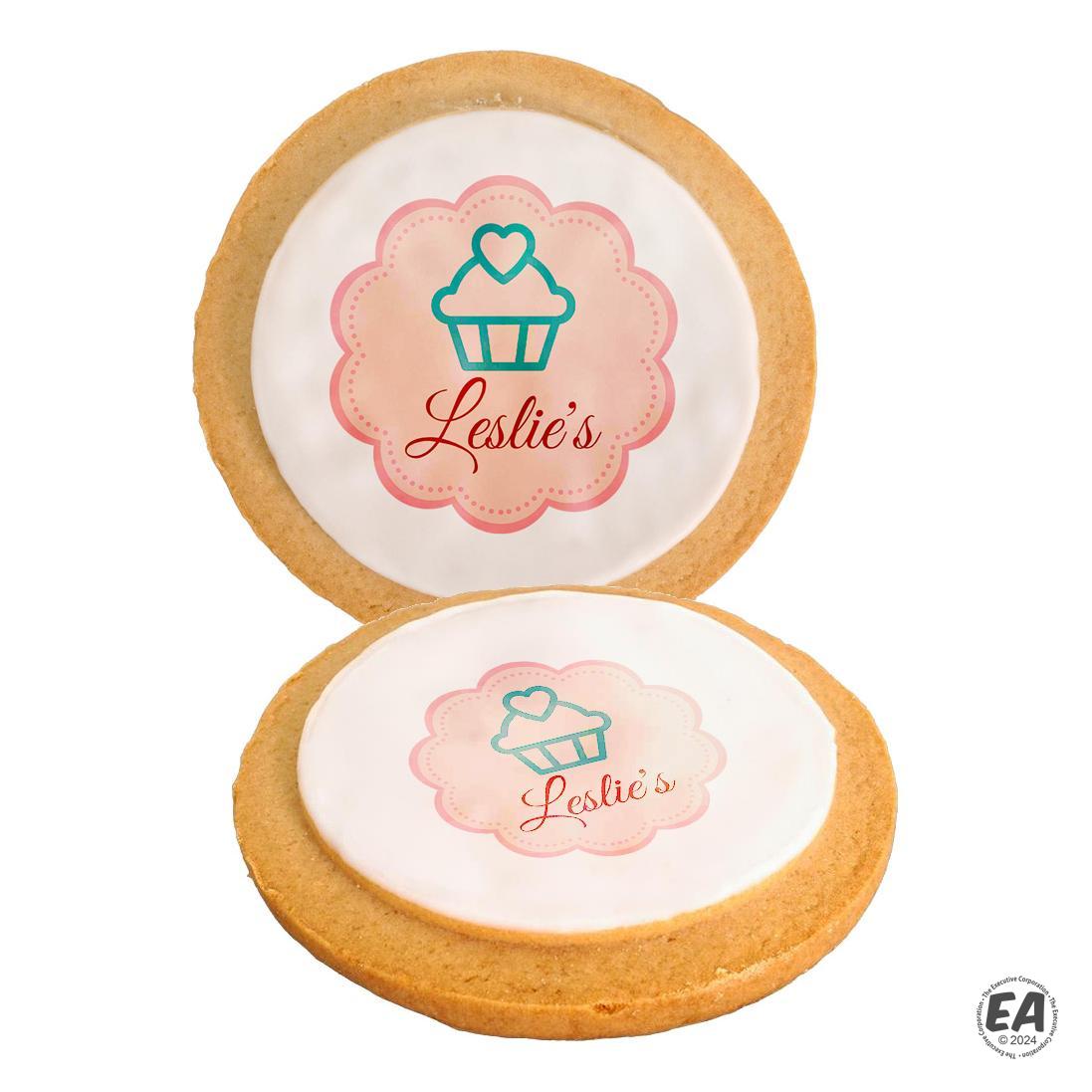 Customized Round Shortbread Cookie | Custom Cookies | Promotional Round ...