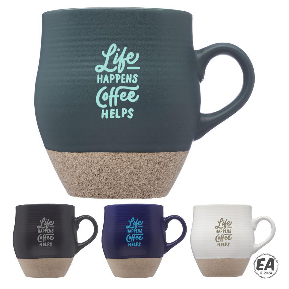 Promotional 16 oz. Admiral Ceramic Mug | Branded Bistro Mugs ...