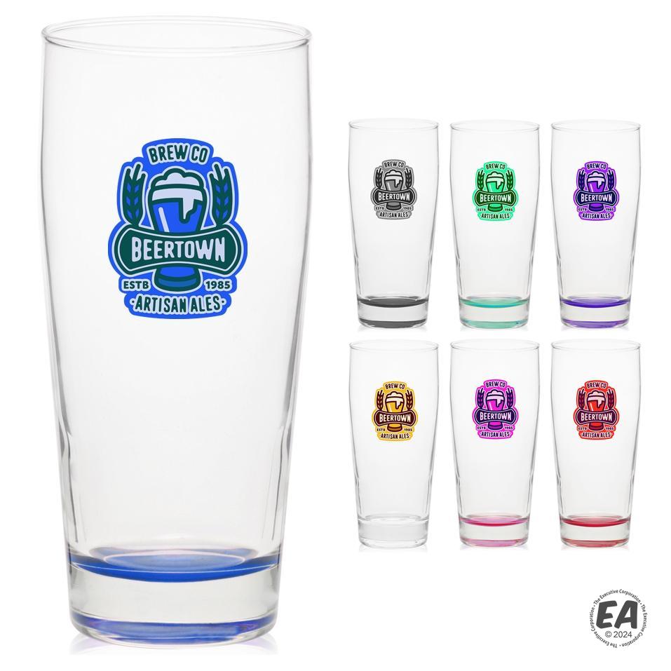 Promotional 16 oz. ARC Willie Pub Glass | Customized Pilsner Glasses ...