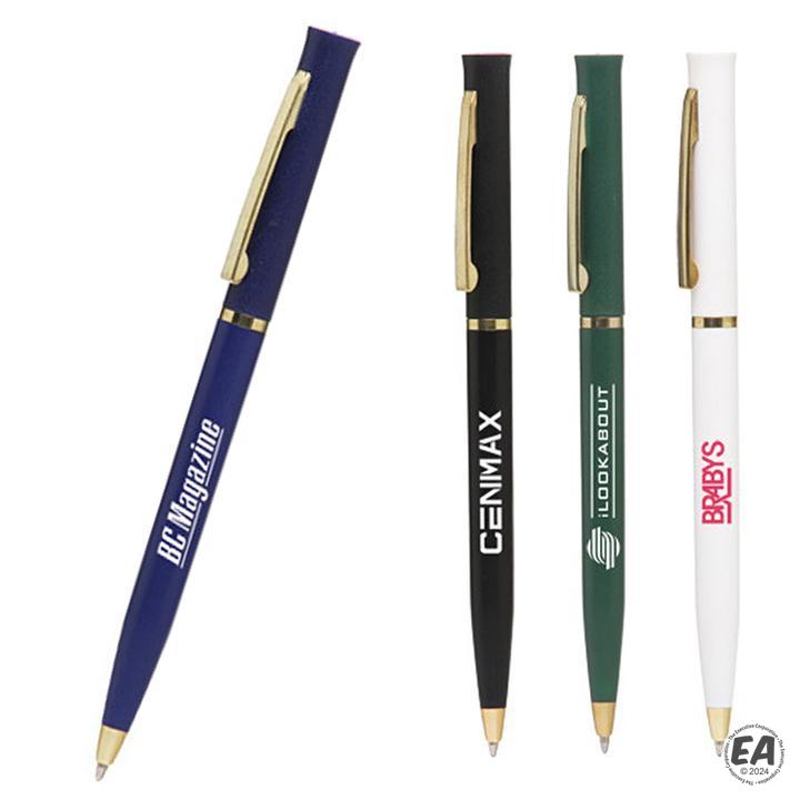 Customized Alston Hotel Pen | Promotional Plastic Click Pens | Custom ...