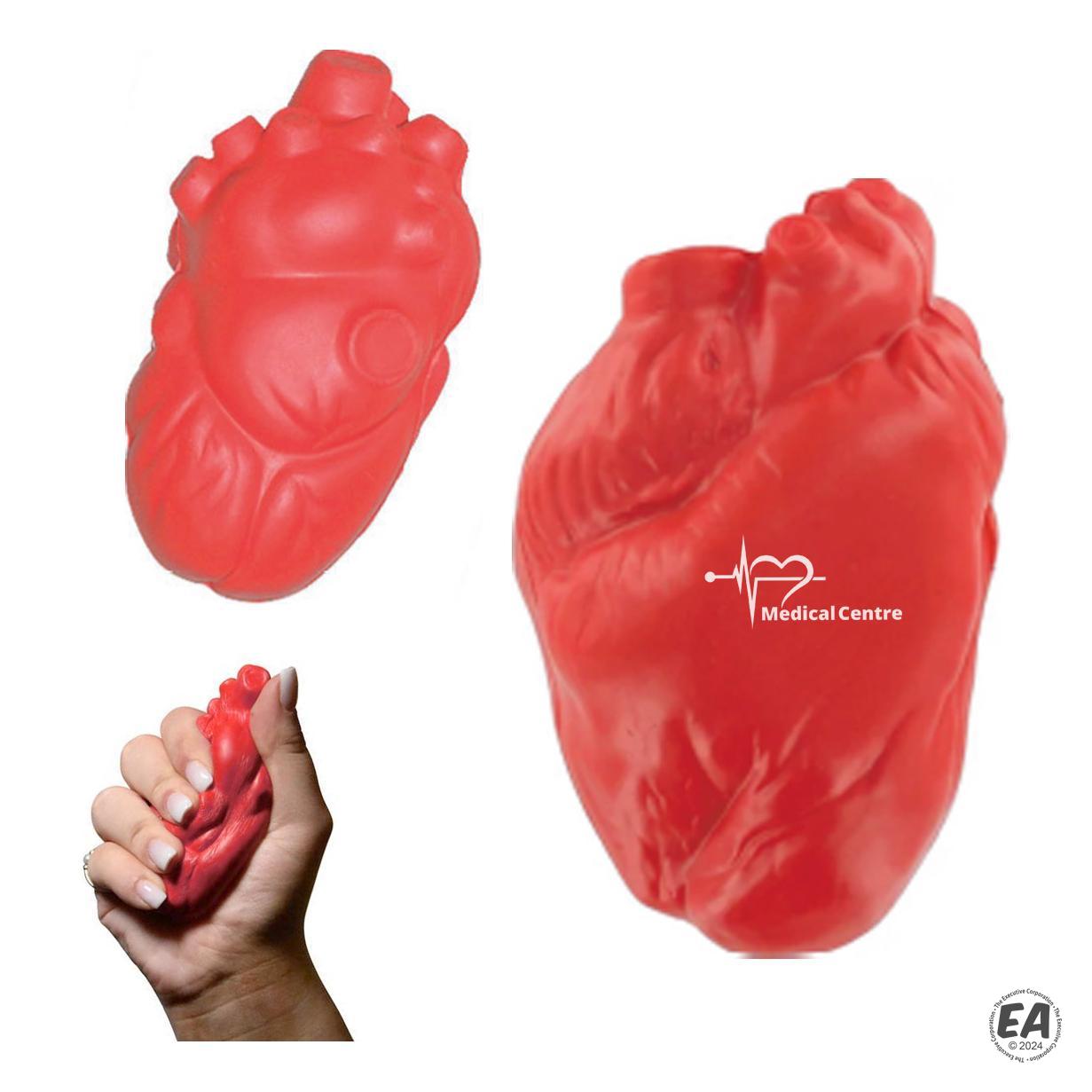 Promotional Anatomical Heart Stress Reliever | Branded Stress Relievers ...
