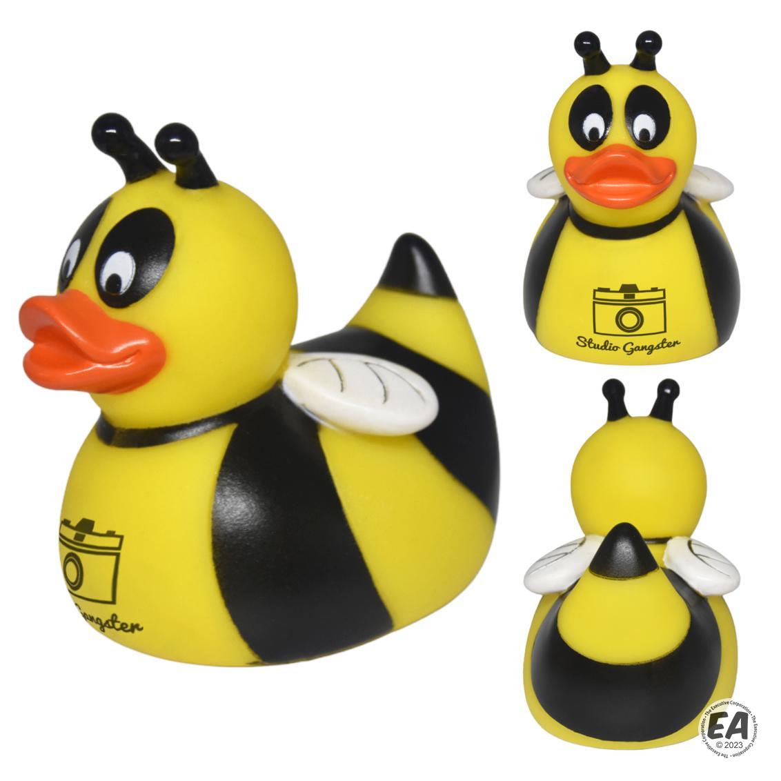 Branded Bumble Bee Rubber Duck | Customized Rubber Ducks | Promotional ...