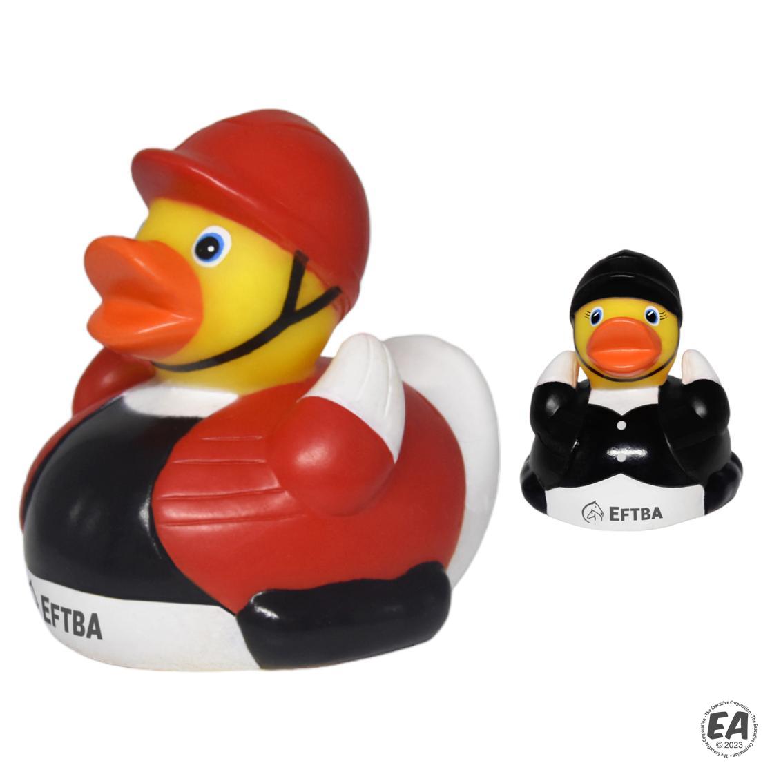 Customized Horse Jockey Rubber Duck | Custom Rubber Ducks | Branded ...