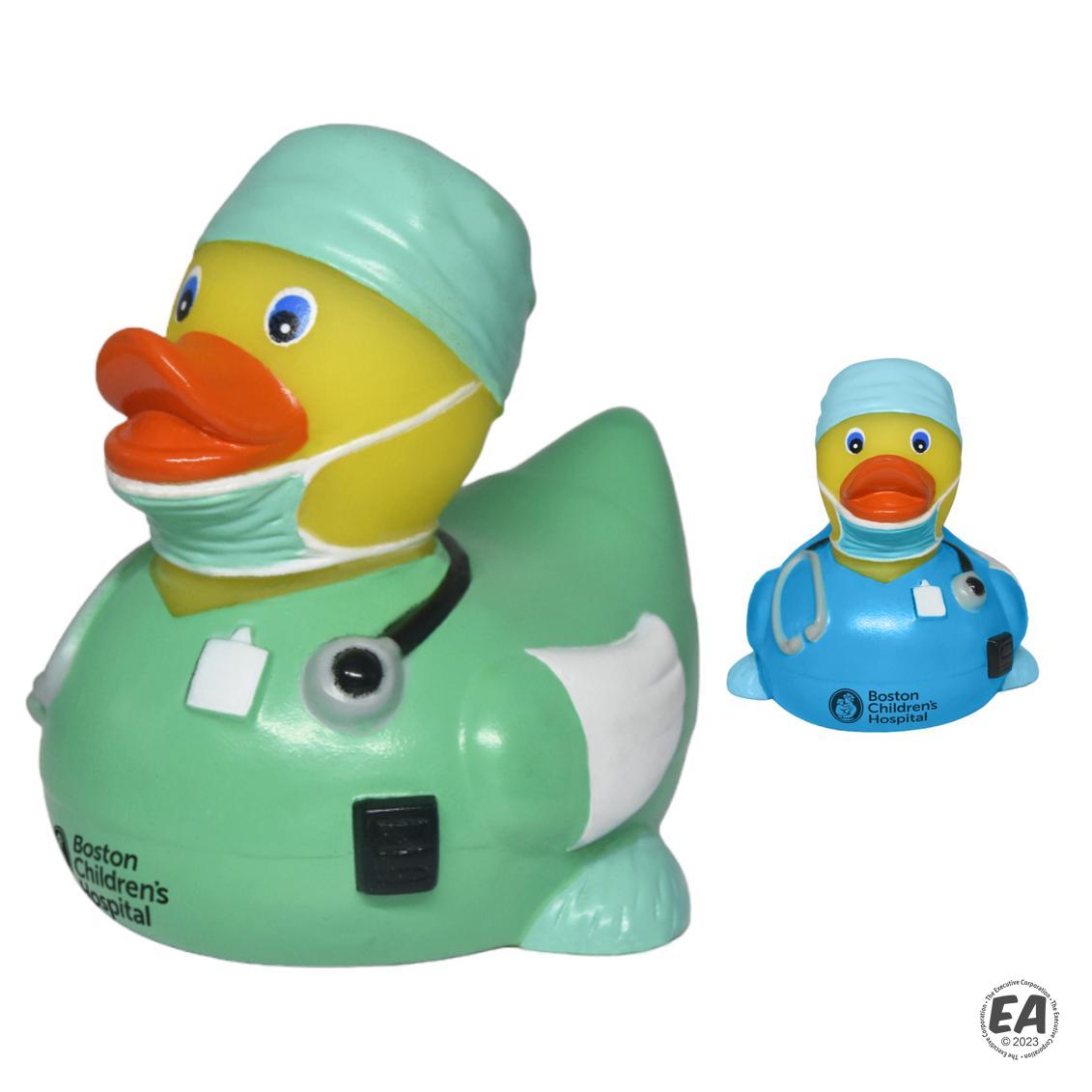 Promotional Doctor Surgery Scrubs Rubber Duck | Customized Rubber Ducks ...