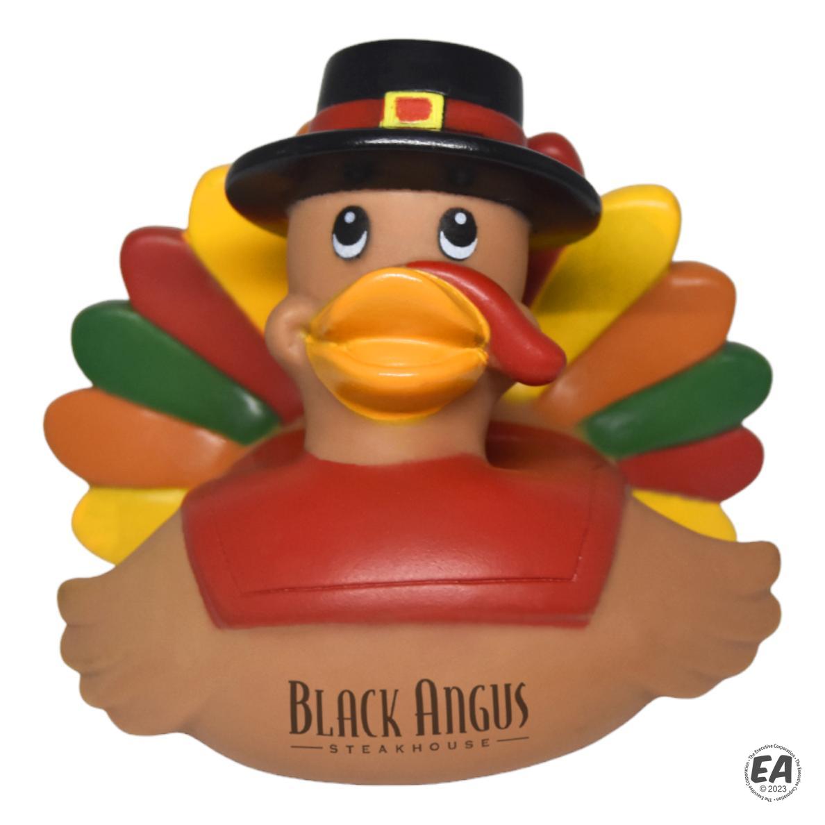 Promotional Thanksgiving Day Turkey Rubber Duck | Branded Rubber Ducks ...
