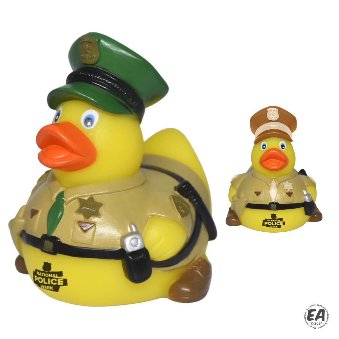 Customized Park Ranger Sheriff Rubber Duck | Custom Rubber Ducks ...