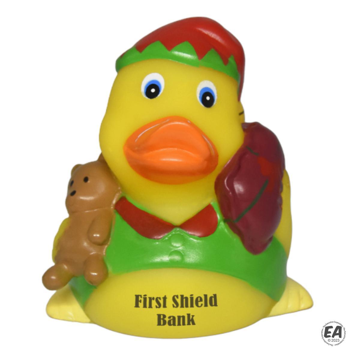 Promotional Christmas Elf Rubber Duck | Custom Rubber Ducks ...