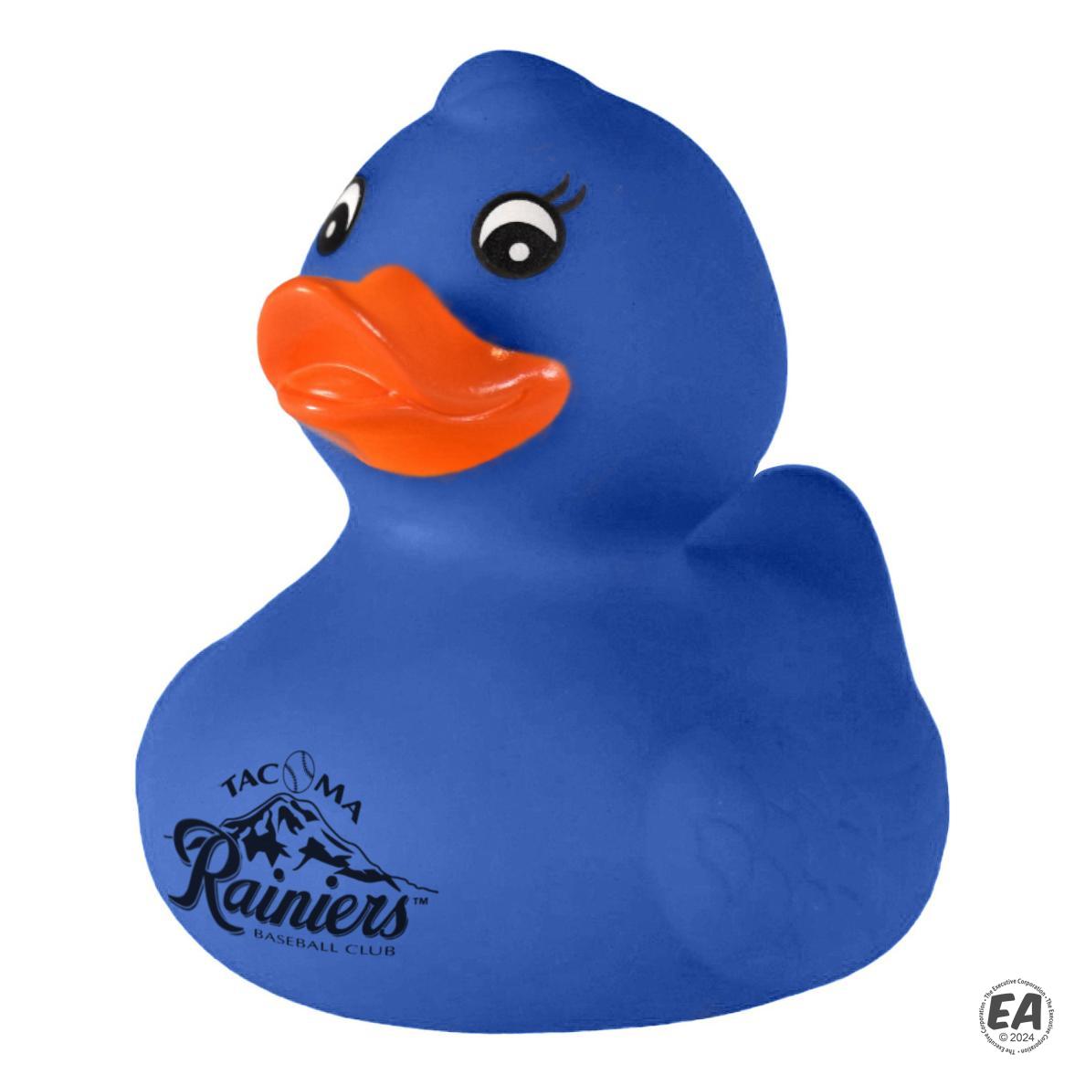 Customized Tall Deep Blue Rubber Duck | Custom Rubber Ducks ...