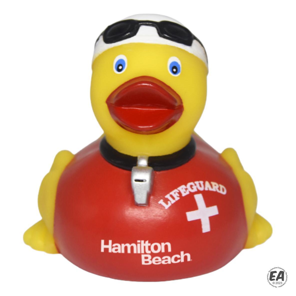 Promotional Lifeguard Rubber Duck | Customized Rubber Ducks | Branded ...