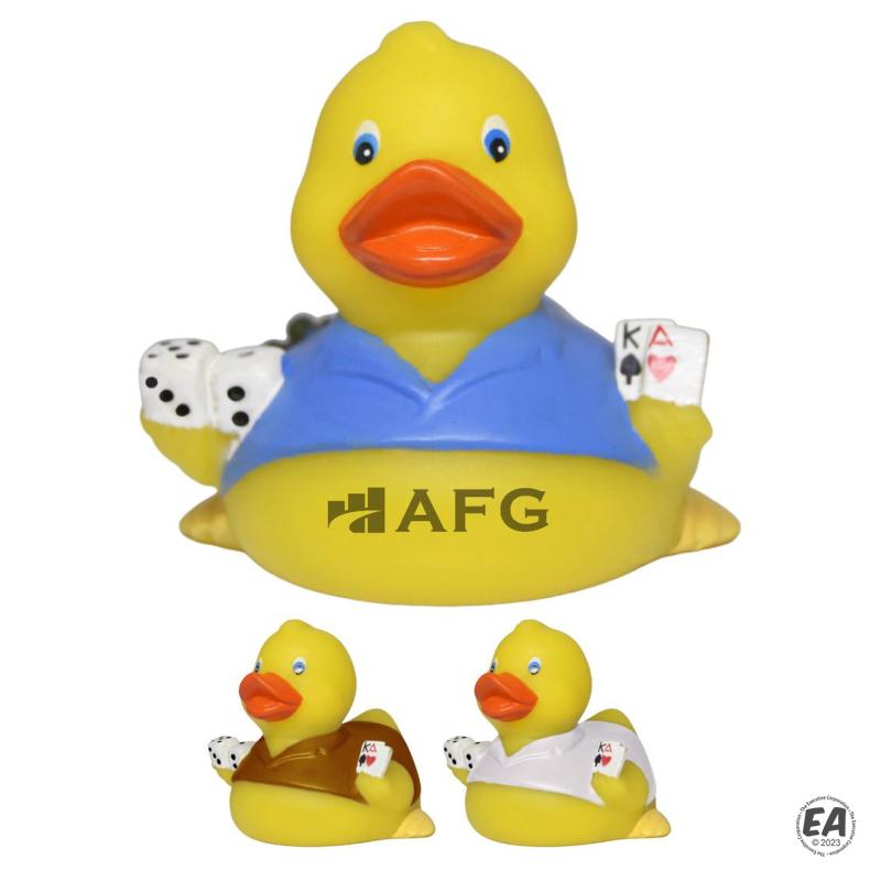 Promotional Rubber Casino Duck | Customized Rubber Ducks | Custom ...