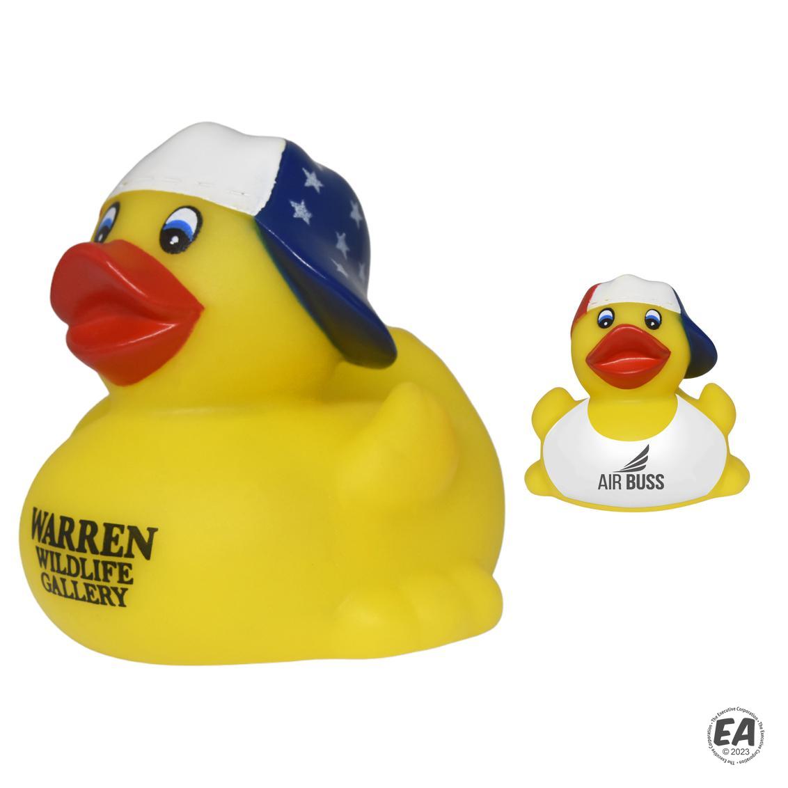 Customized Patriotic Rubber Duck | Promotional Rubber Ducks | Branded ...