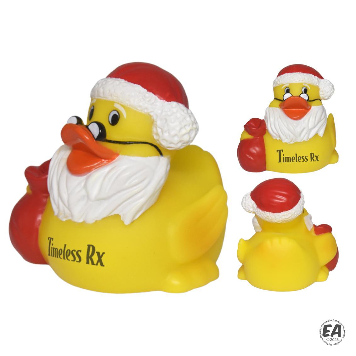 Customized Rubber Santa Claus Duck | Custom Rubber Ducks | Promotional ...