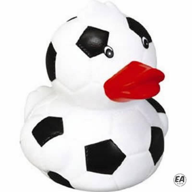 Customized Rubber Goalie Soccer Ball Duck | Promotional Rubber Ducks ...